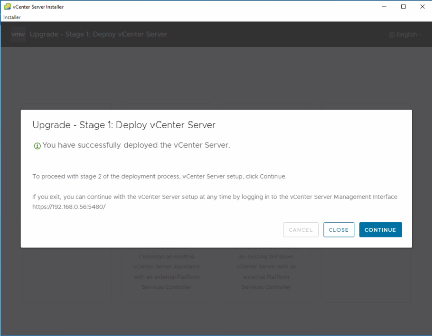 How to Upgrade VMware vCenter version 7 to version 8? - vCloudies