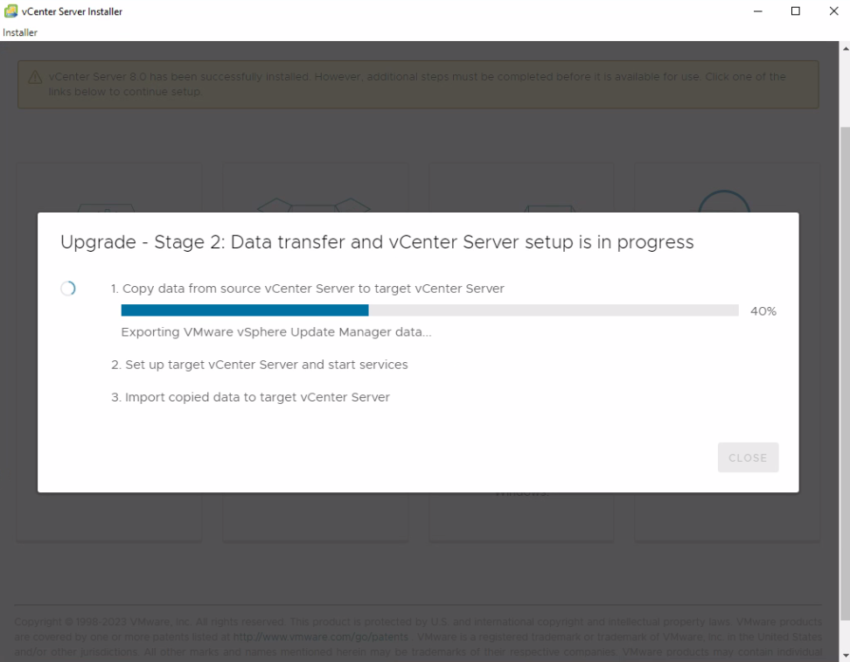 How to Upgrade VMware vCenter version 7 to version 8? - vCloudies