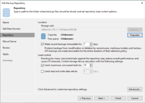 How to Configure Veeam Immutable Backup Repository With Data Domain ...