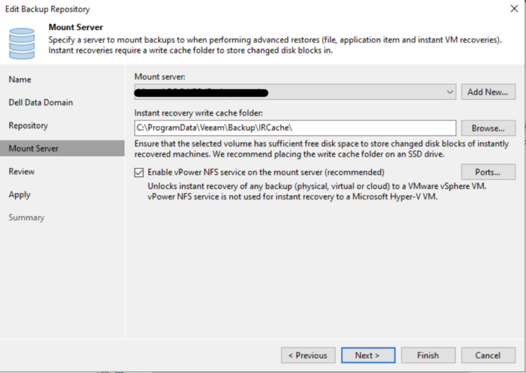 How To Configure Veeam Immutable Backup Repository With Data Domain Vcloudies