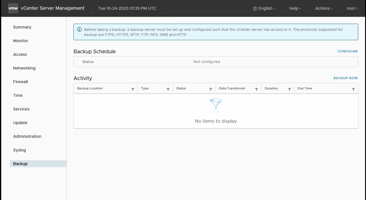 How To Configure Vcenter 8 File Level Backups Vcloudies