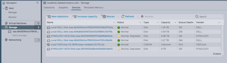 Creating Vmfs Datastore Fails With Failed To Update Disk Partitions