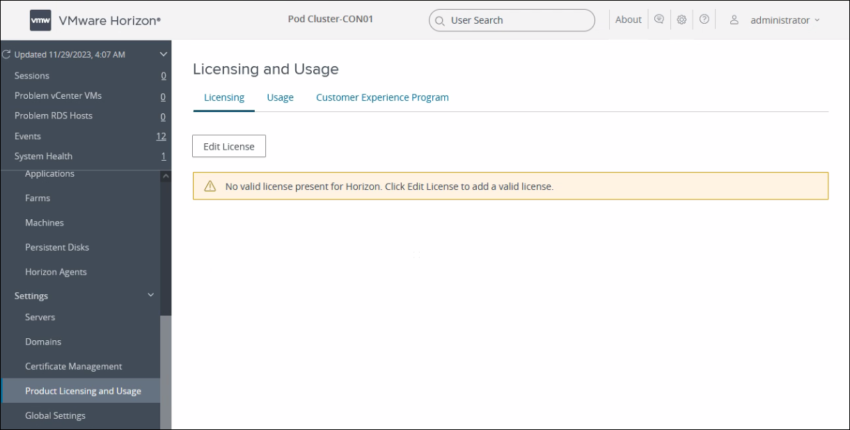 How to install VMware Horizon Connection Server 8.11 (2309)? - vCloudies