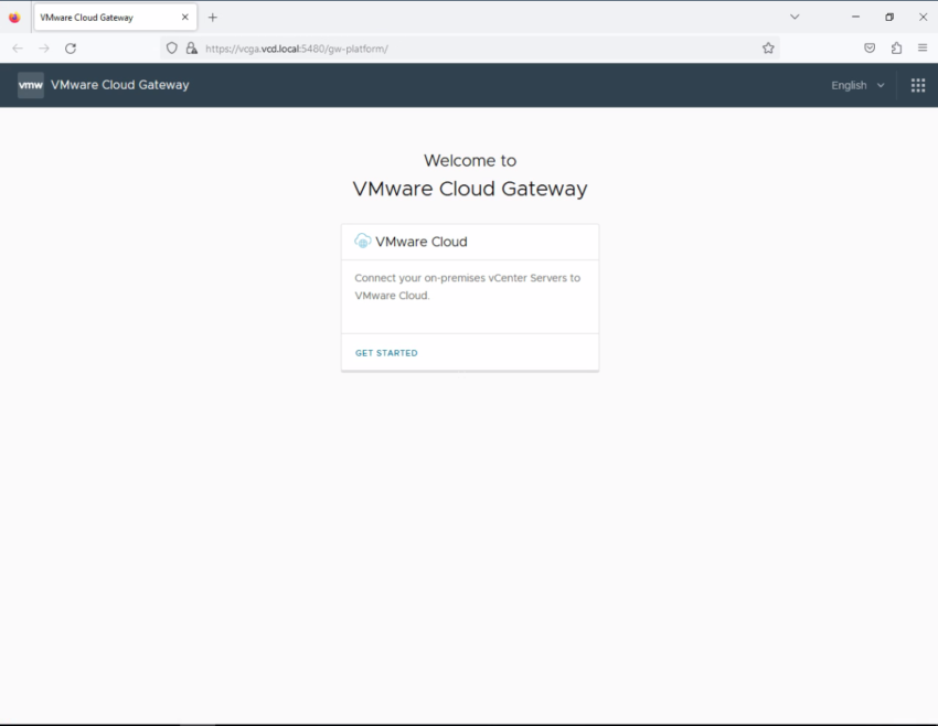 How to install VMware Cloud Gateway and Connect vCenter Servers ...
