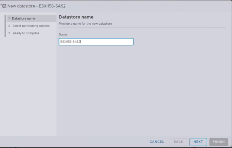 Creating Vmfs Datastore Fails With Failed To Update Disk Partitions For Vmfsdevicesdisks