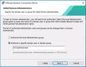 How to install VMware Horizon Connection Server 8.11 (2309)? - vCloudies