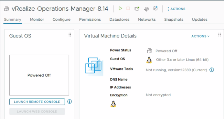 How To Install And Configure Vmware Aria Operations Manager Vcloudies