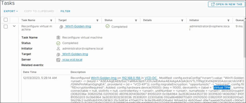 How To Configure A Vsphere Native Key Provider And Use Vtpm With Vms