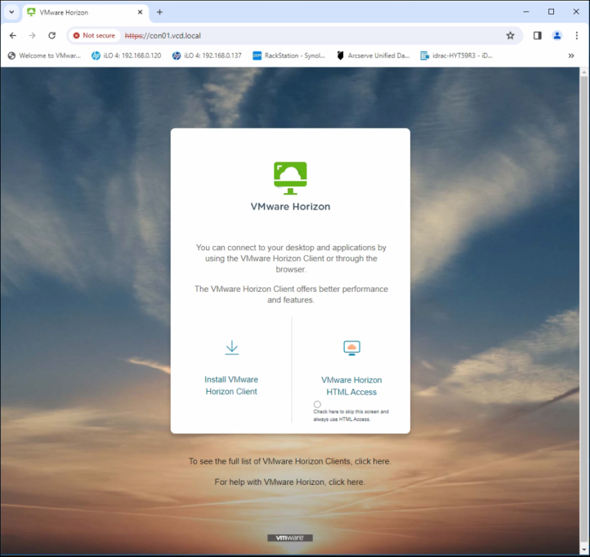 How to access the Horizon Virtual Desktop Pool? - vCloudies