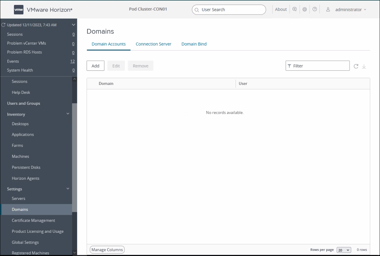 How to install VMware Horizon Connection Server 8.11 (2309)? - vCloudies