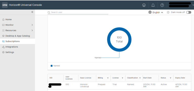 How to Configure Horizon Subscription License? - vCloudies
